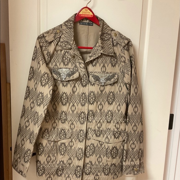 Potter's Pot | Jackets & Coats | Vintage Potters Pot Tribal Embellished ...